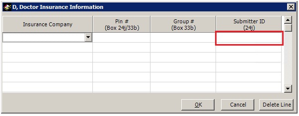 Configuring Submitter ID for McKesson in OfficeMate.