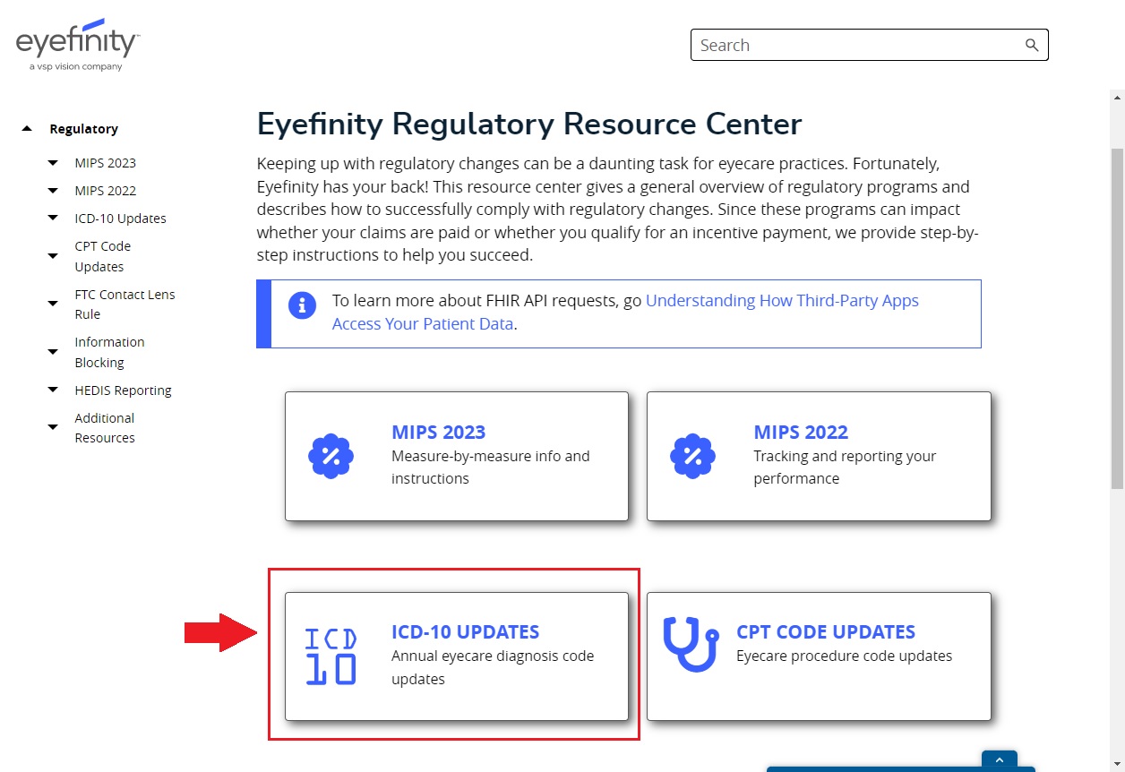 Where to Find Information on ICD-10.